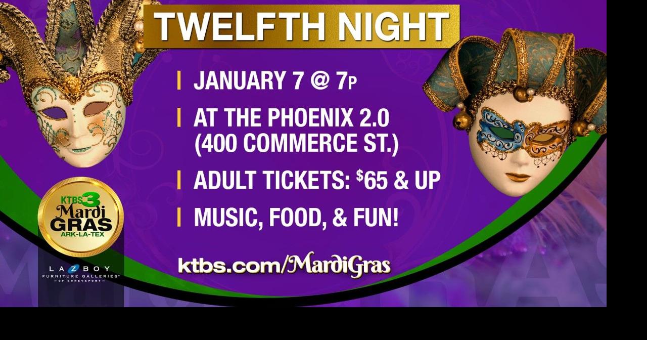 Twelfth Night kicks off Mardi Gras | Community | ktbs.com
