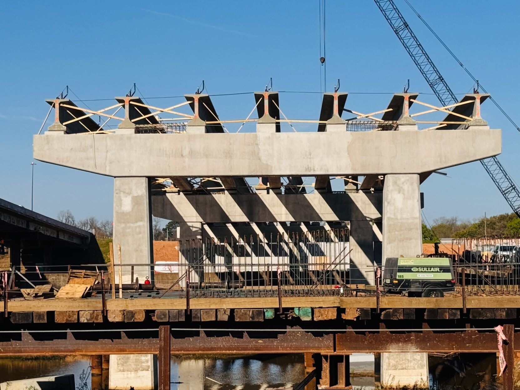 Jimmie Davis Bridge project reaches milestone with girder installations ...