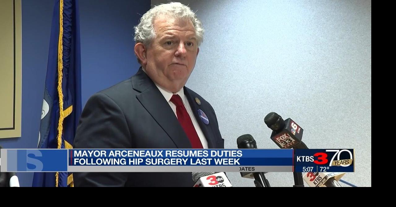 Mayor resumes duties following hip surgery | News | ktbs.com