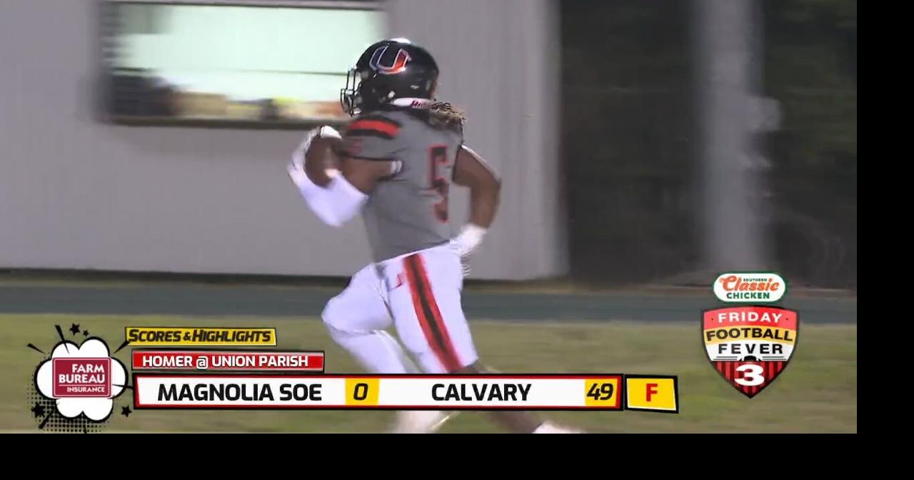 Homer @ Union Parish | Friday Football Fever Highlights | ktbs.com