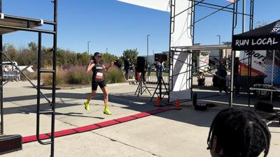 Runners cross the finish line in first marathon in Shreveport since the ...