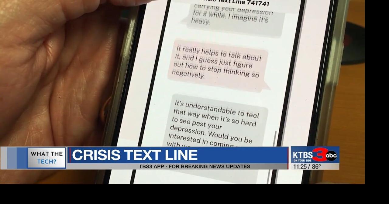 What The Tech? Crisis Text Line | Lifestyles | ktbs.com