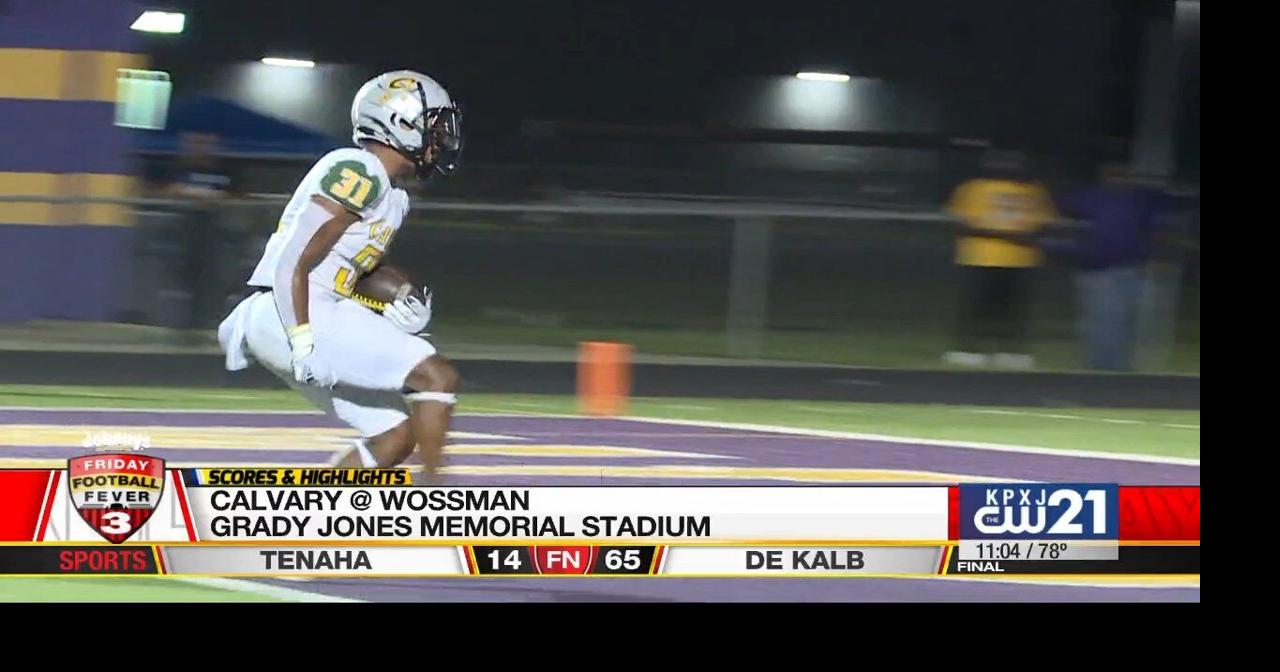 Calvary @ Wossman | Friday Football Fever Highlights | ktbs.com