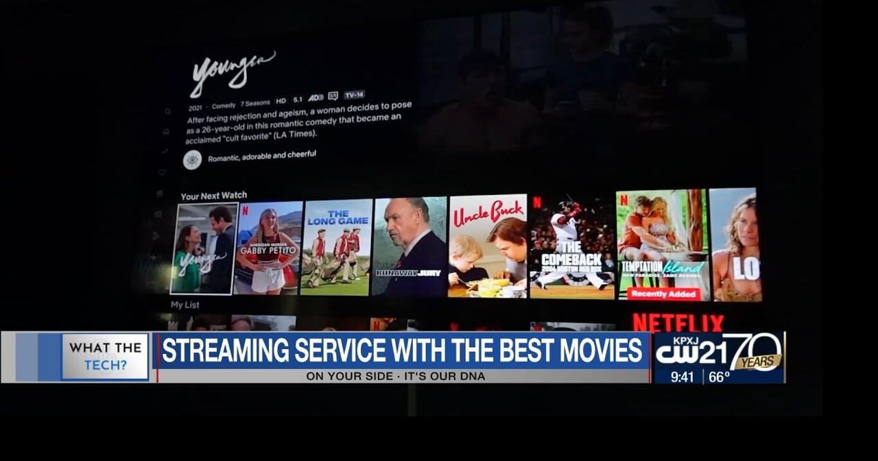 What the Tech: Streaming service with the best movies | News | ktbs.com