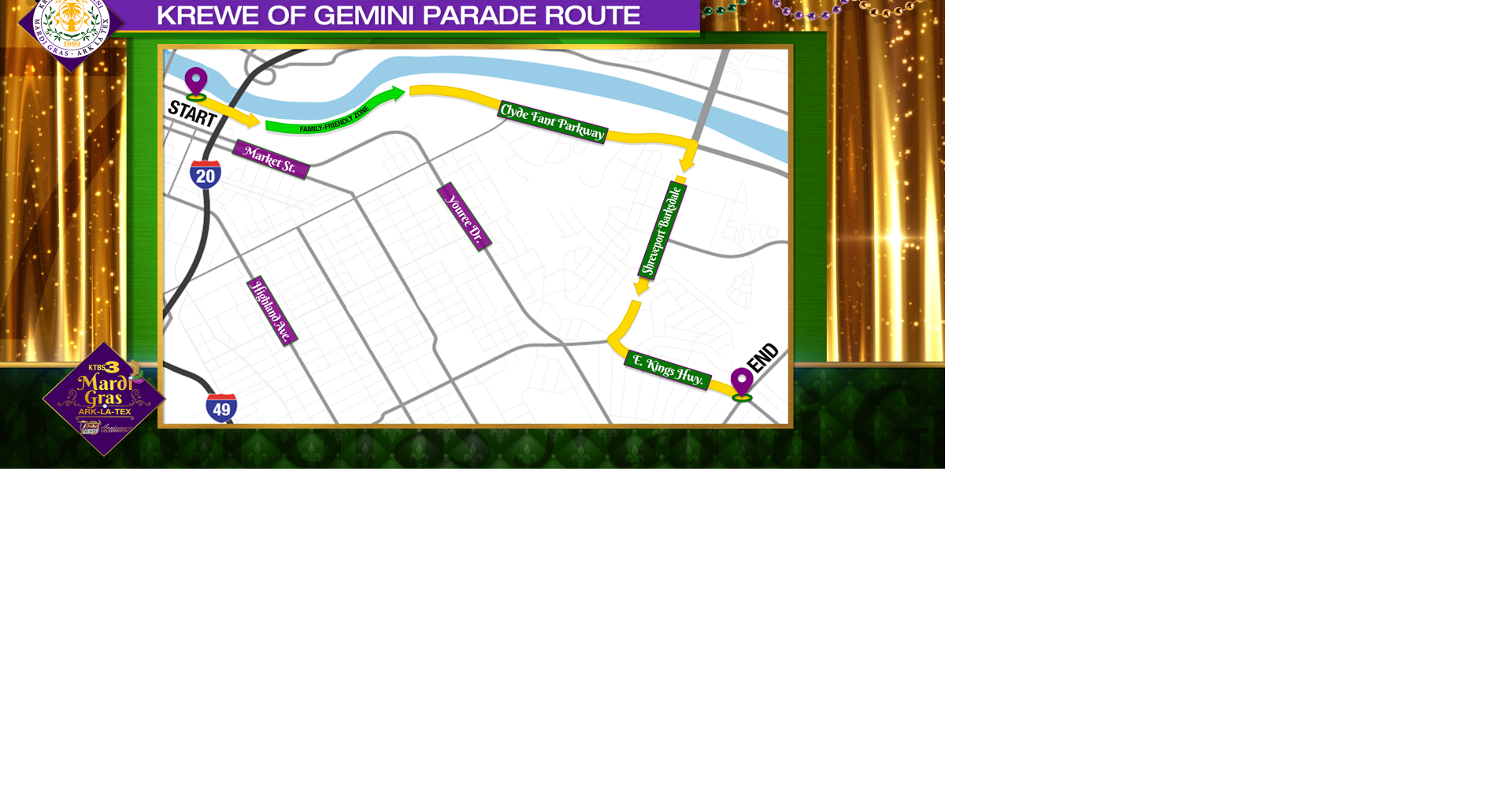Krewe of Gemini ready to roll on Saturday; KTBS 3 Parade Tracker ...