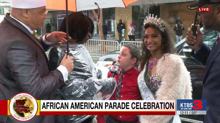 Thousands brave the rain to celebrate Black History Month at African ...