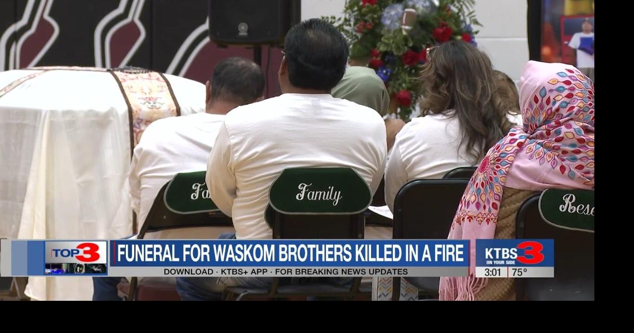 Funeral for Waskom Brothers Killed in a Fire | | ktbs.com