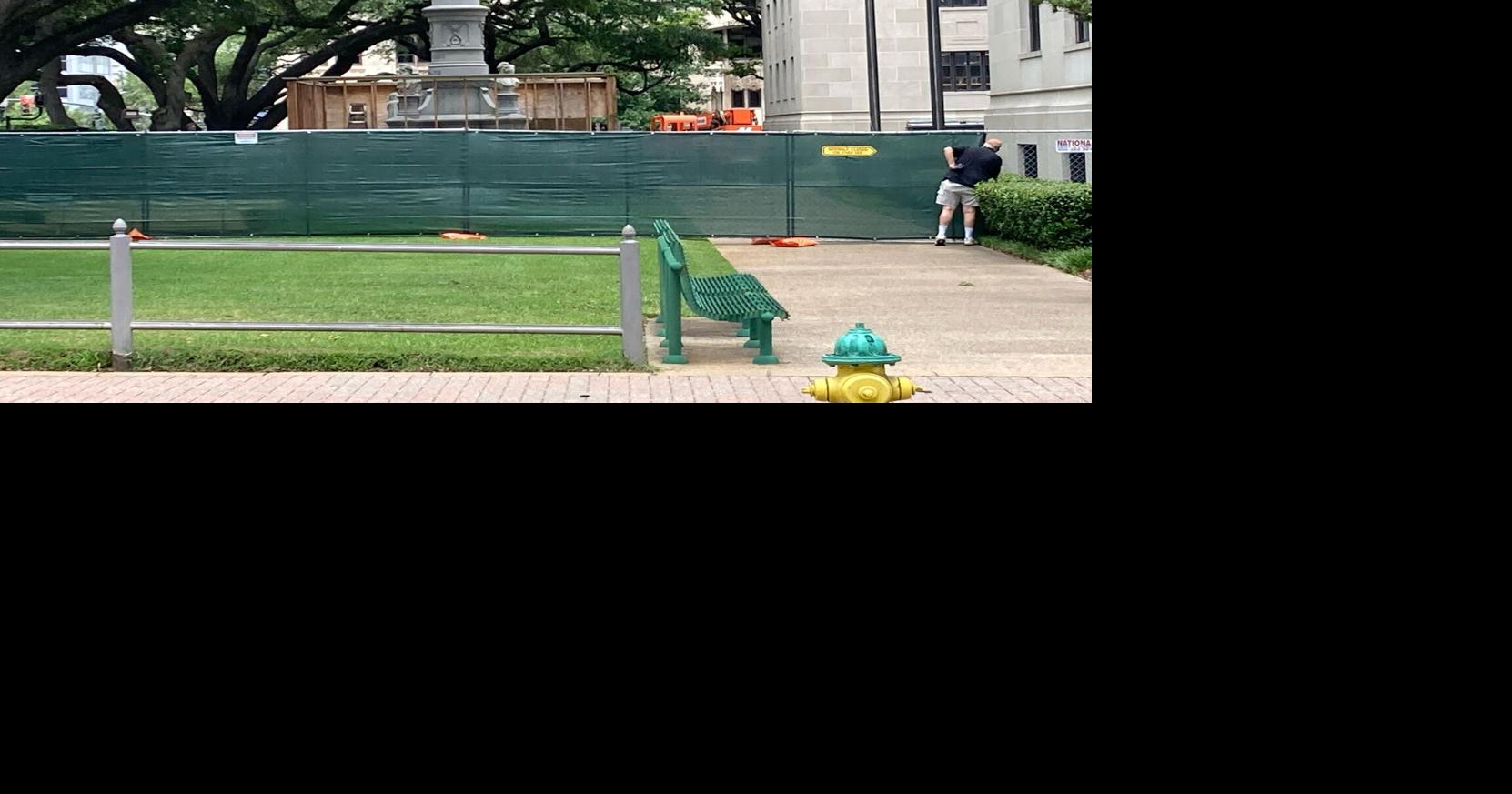 Preliminary work begins in process to remove Confederate monument from ...