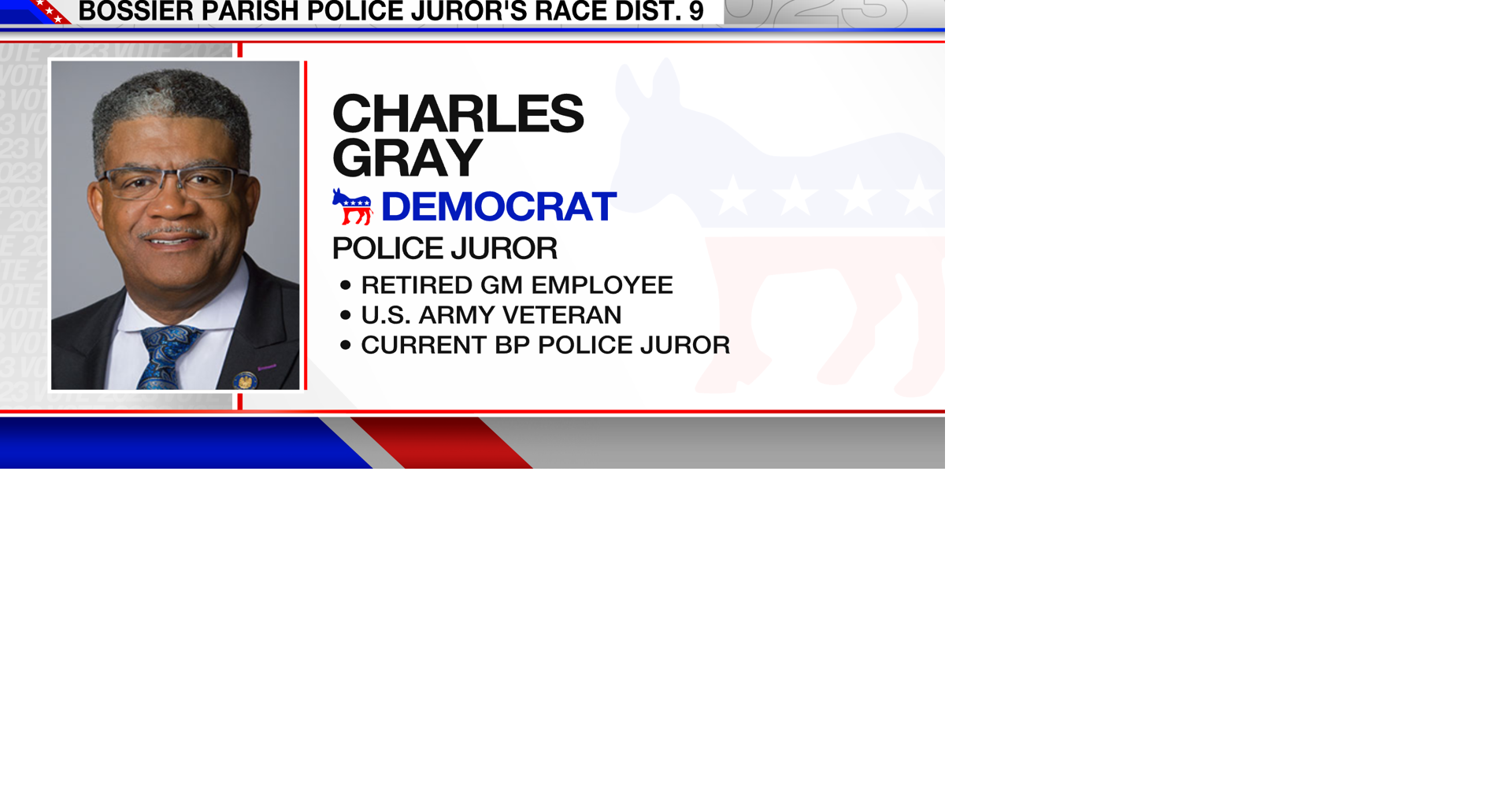 Bossier Parish Police Juror District 9 - Charles Gray | Bossier Parish ...