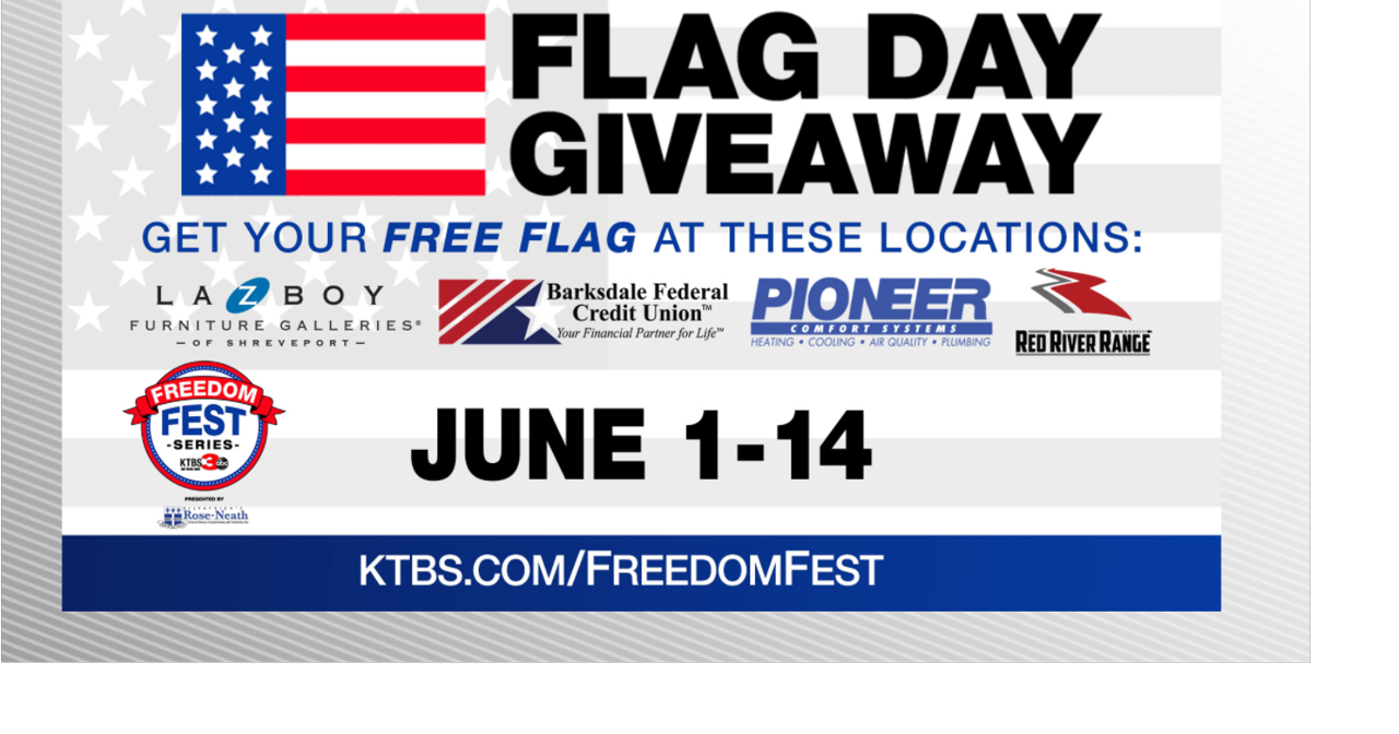 Stories From the Heart: KTBS 3 Flag Day Giveaway | Freedom Fest | Flag ...