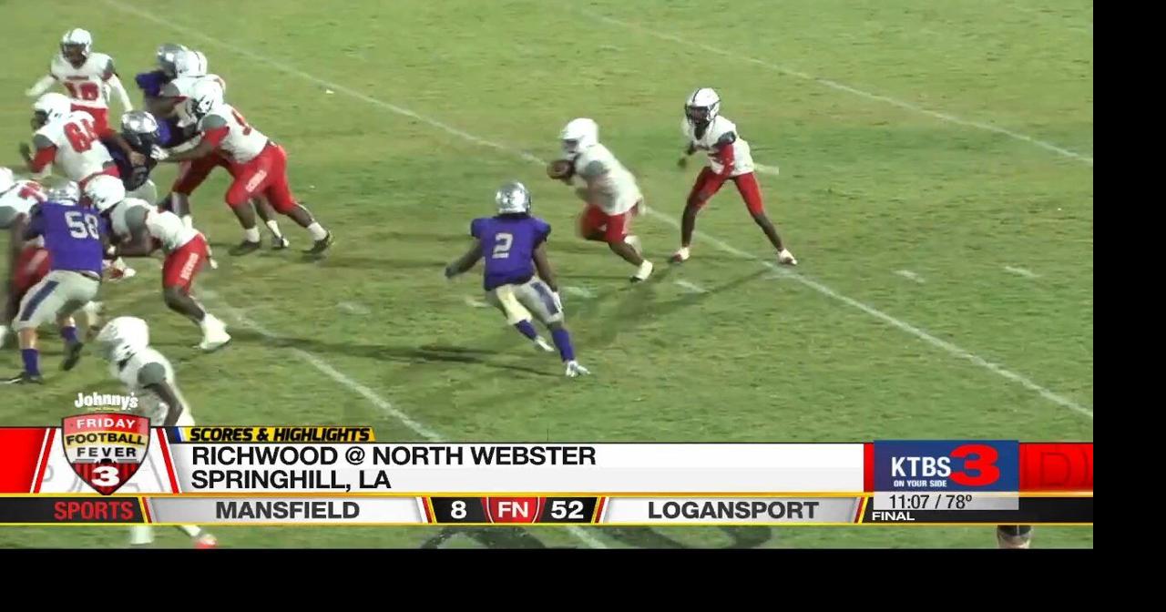 Richwood @ North Webster | Friday Football Fever Highlights | ktbs.com