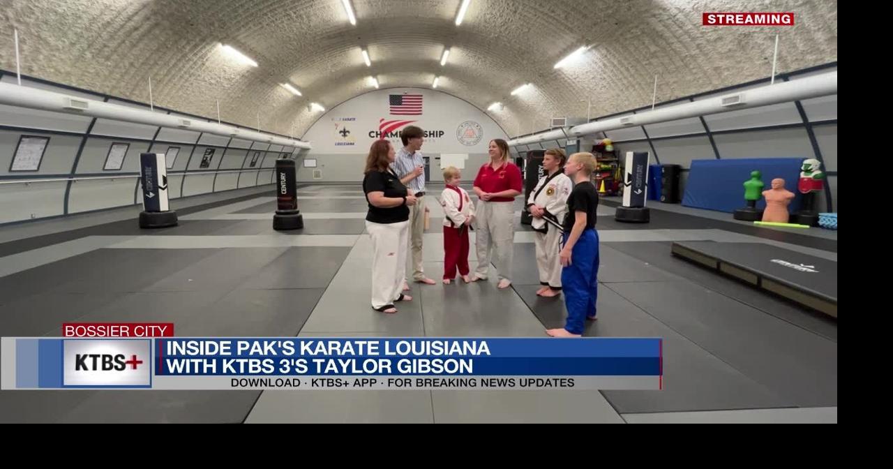 Inside Pak's Karate Louisiana with KTBS 3's Taylor Gibson | Web Extra | ktbs.com