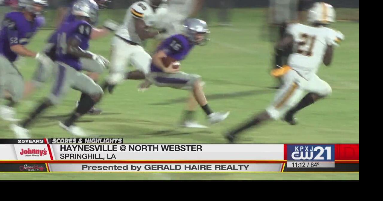 Haynesville @ North Webster | Friday Football Fever Highlights | ktbs.com