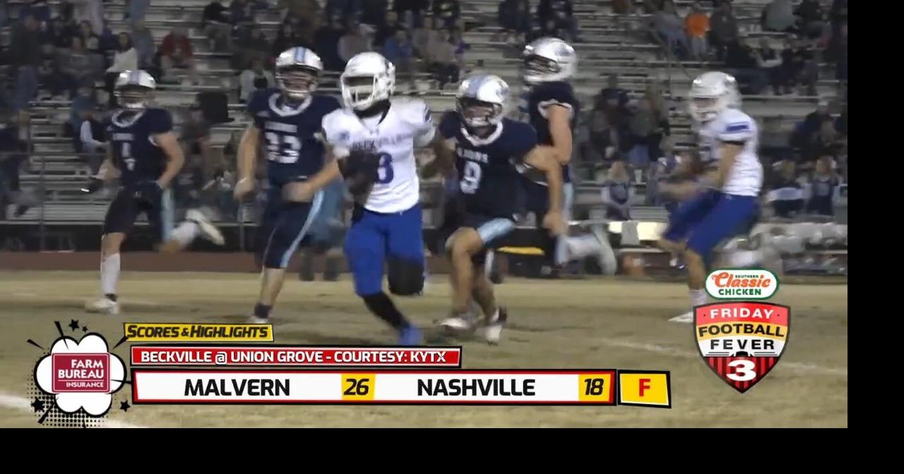 Beckville @ Union Grove | Friday Football Fever Highlights | ktbs.com