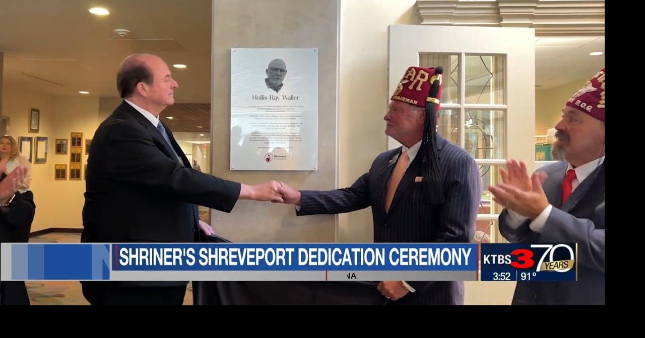 Shriners Children's Shreveport honors man for largest donation to ...