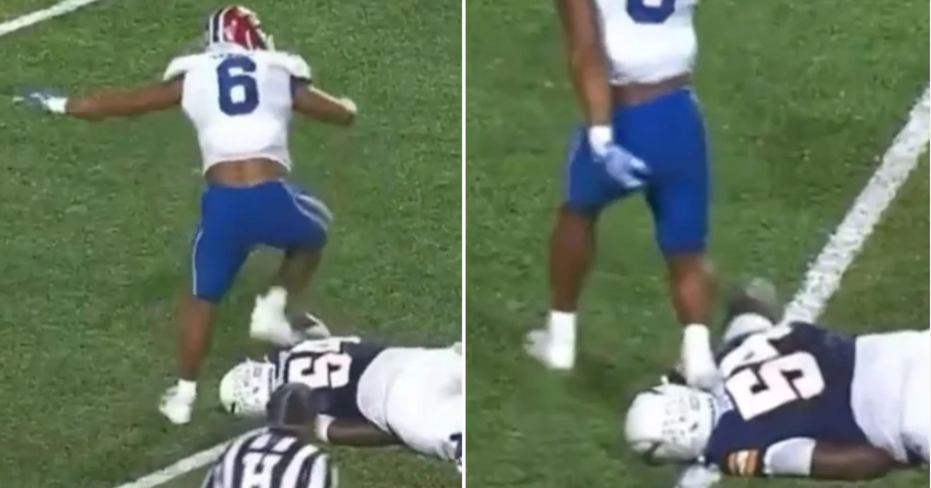 LA Tech’s Brevin Randle issues apology after head stomp on UTEP’s ...
