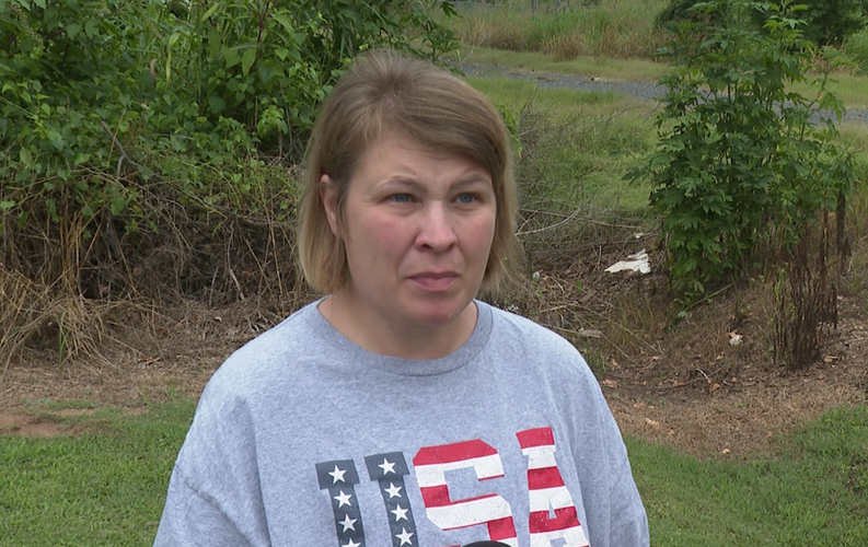 Bossier Parish woman says clogged drainage area causing flooding | News ...