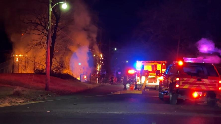 Vacant Highland home goes up in flames early Wednesday | News | ktbs.com