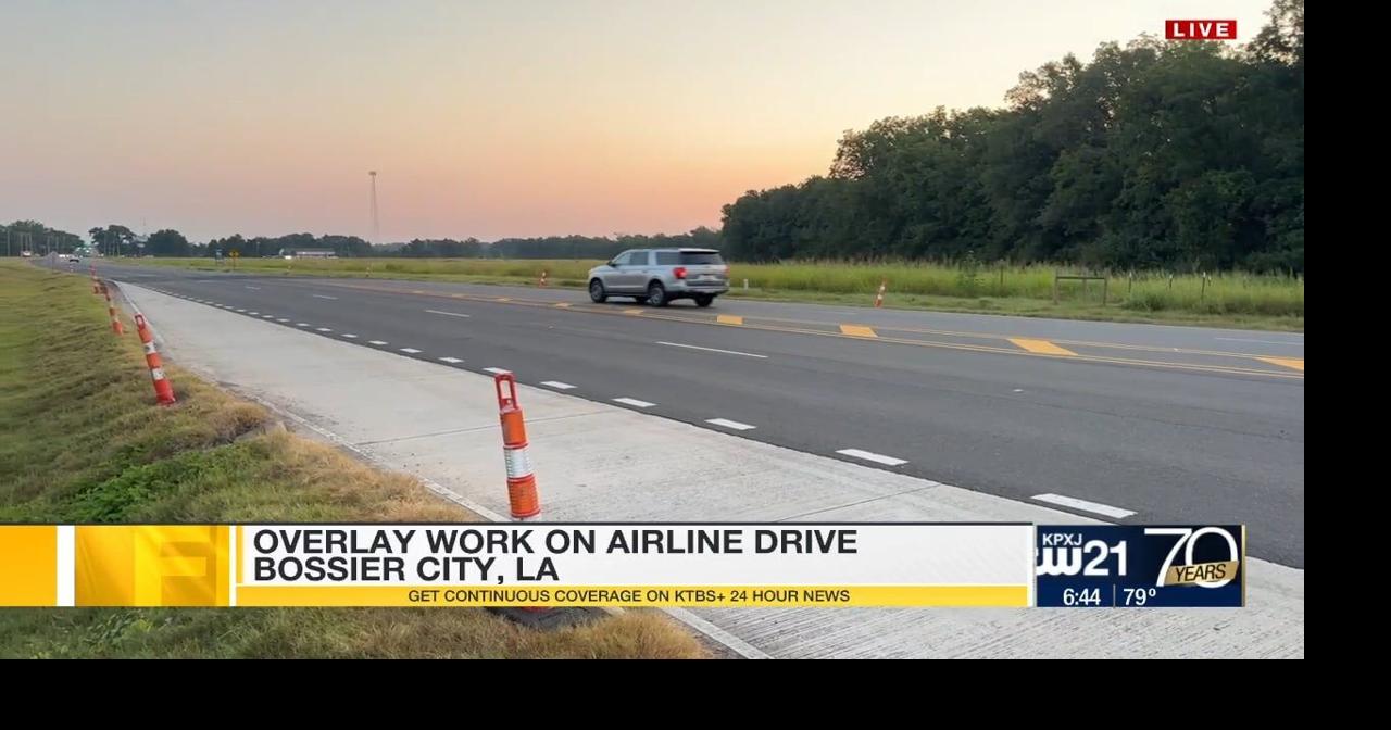 Overlay work continues on Airline Drive | News | ktbs.com