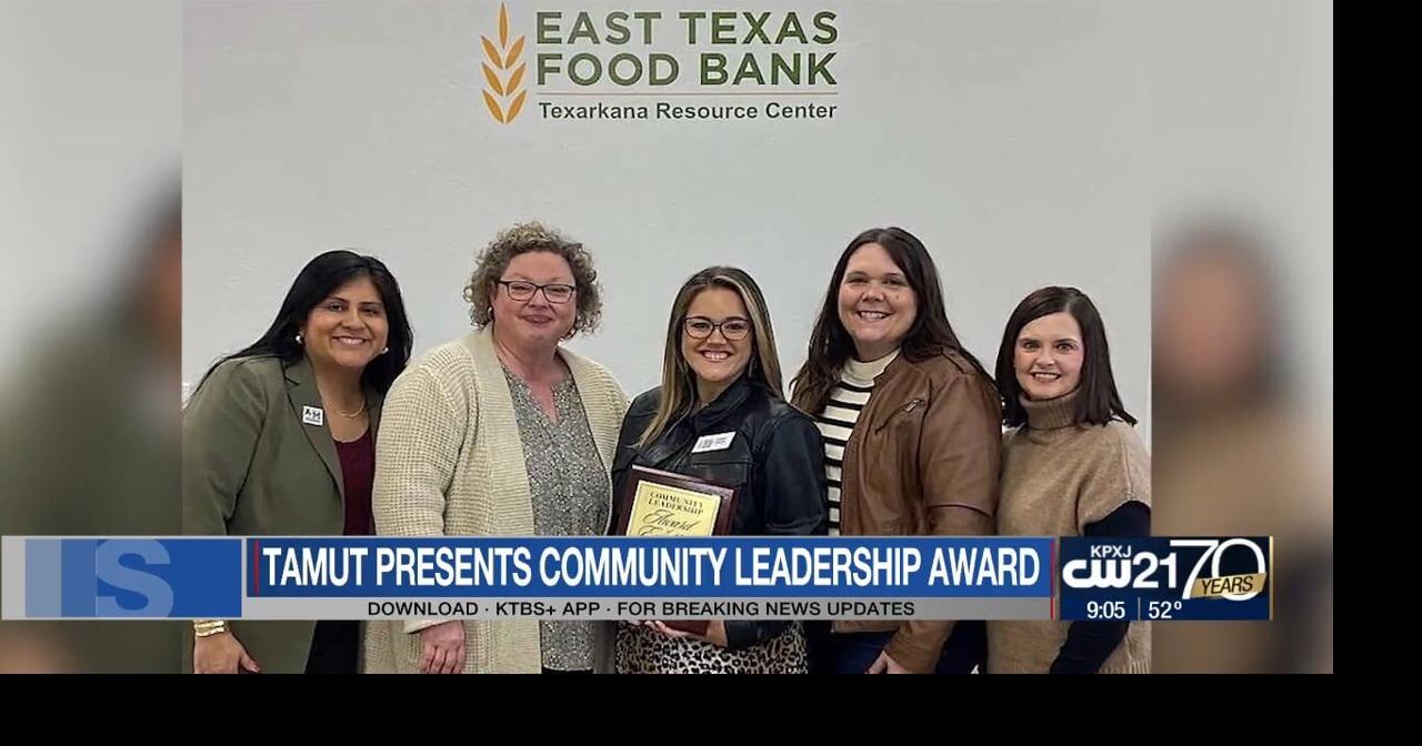 TAMUT awards Community Leadership Award of Excellence | Community ...