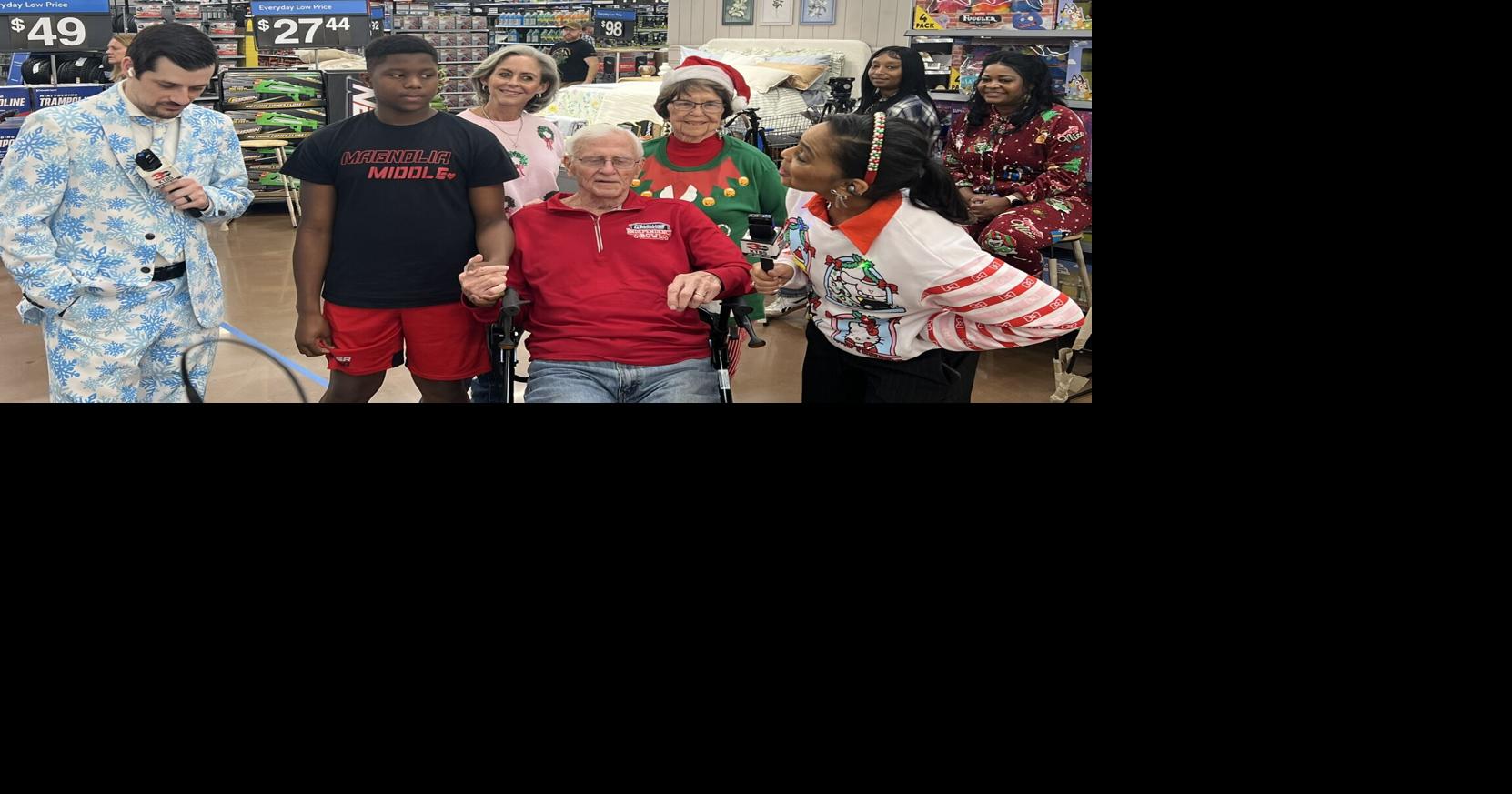 Erron Miller makes a mad dash for toys in the KTBS 3 Minute Smile ...