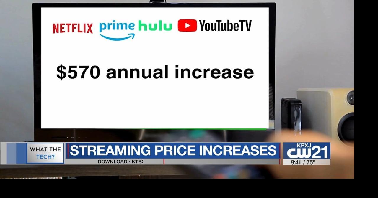 What the Tech: Streaming Price Increase | Entertainment | ktbs.com