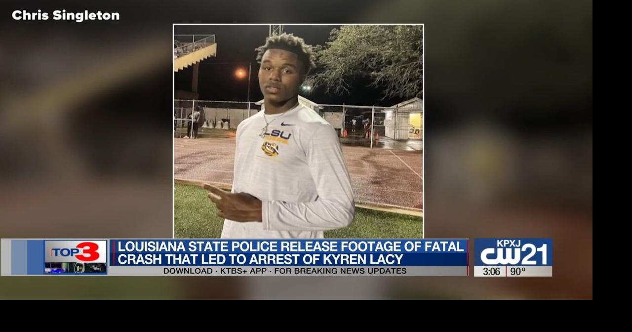 Louisiana State Police release video and report of Kyren Lacy 2024 ...