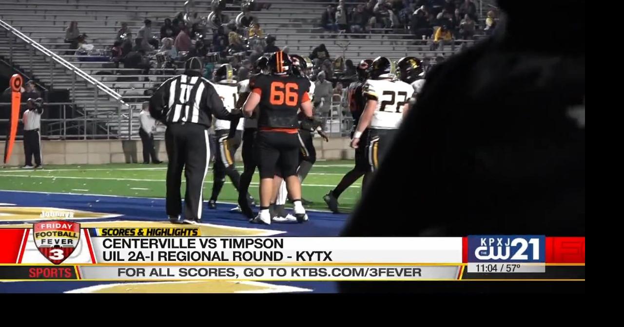 Centerville @ Timpson | Friday Football Fever Highlights | ktbs.com