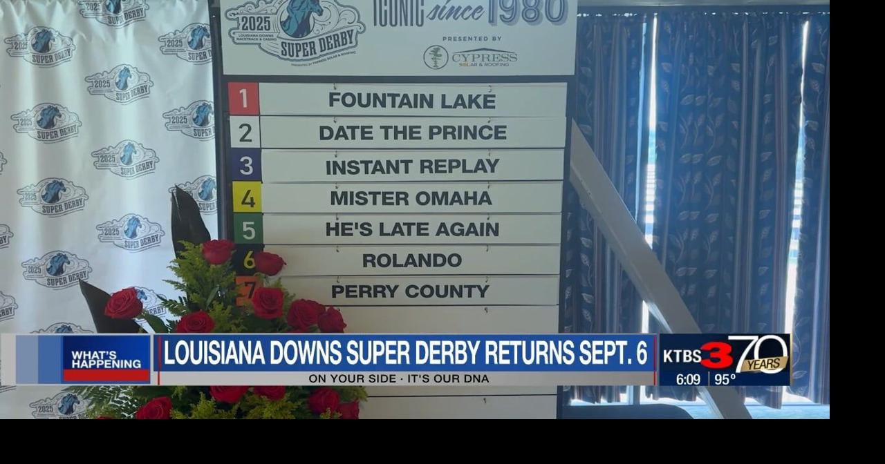 43rd Annual Super Derby returns to Louisiana Downs Sept. 6 | Community ...