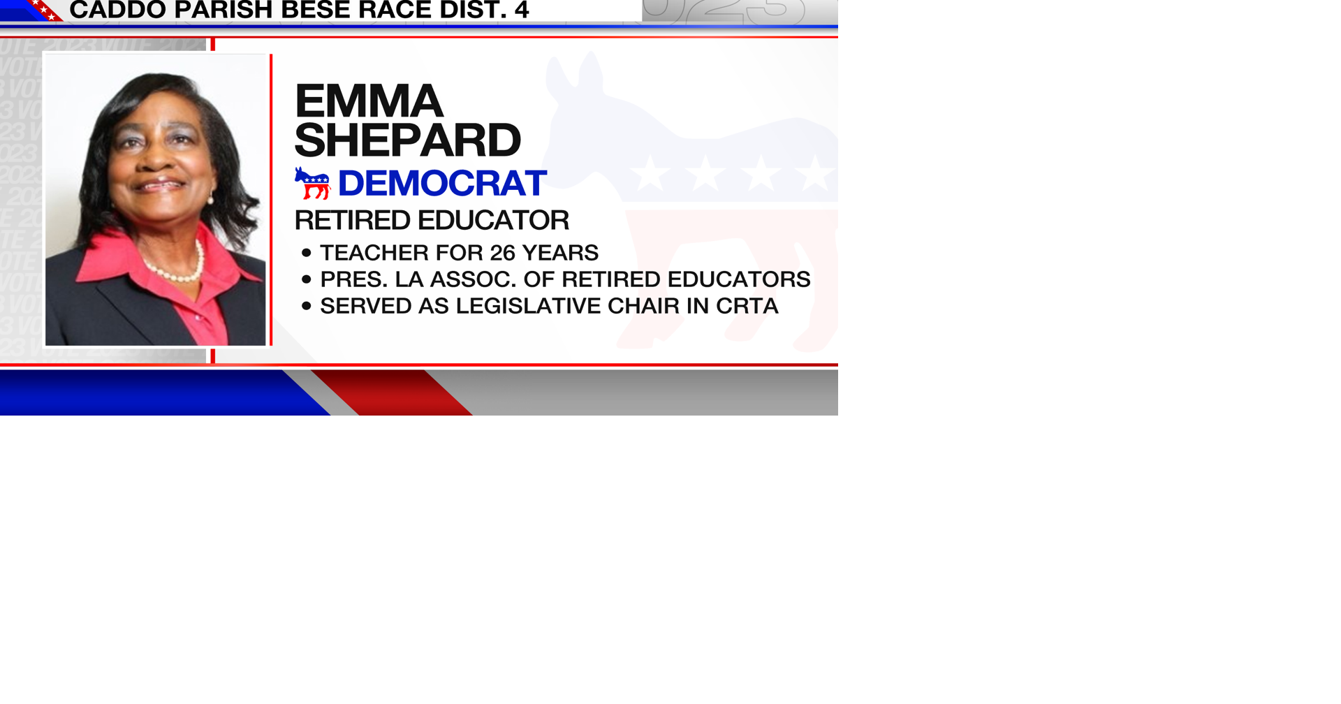 BESE District 4 - Emma Shepard | Bossier Parish | ktbs.com