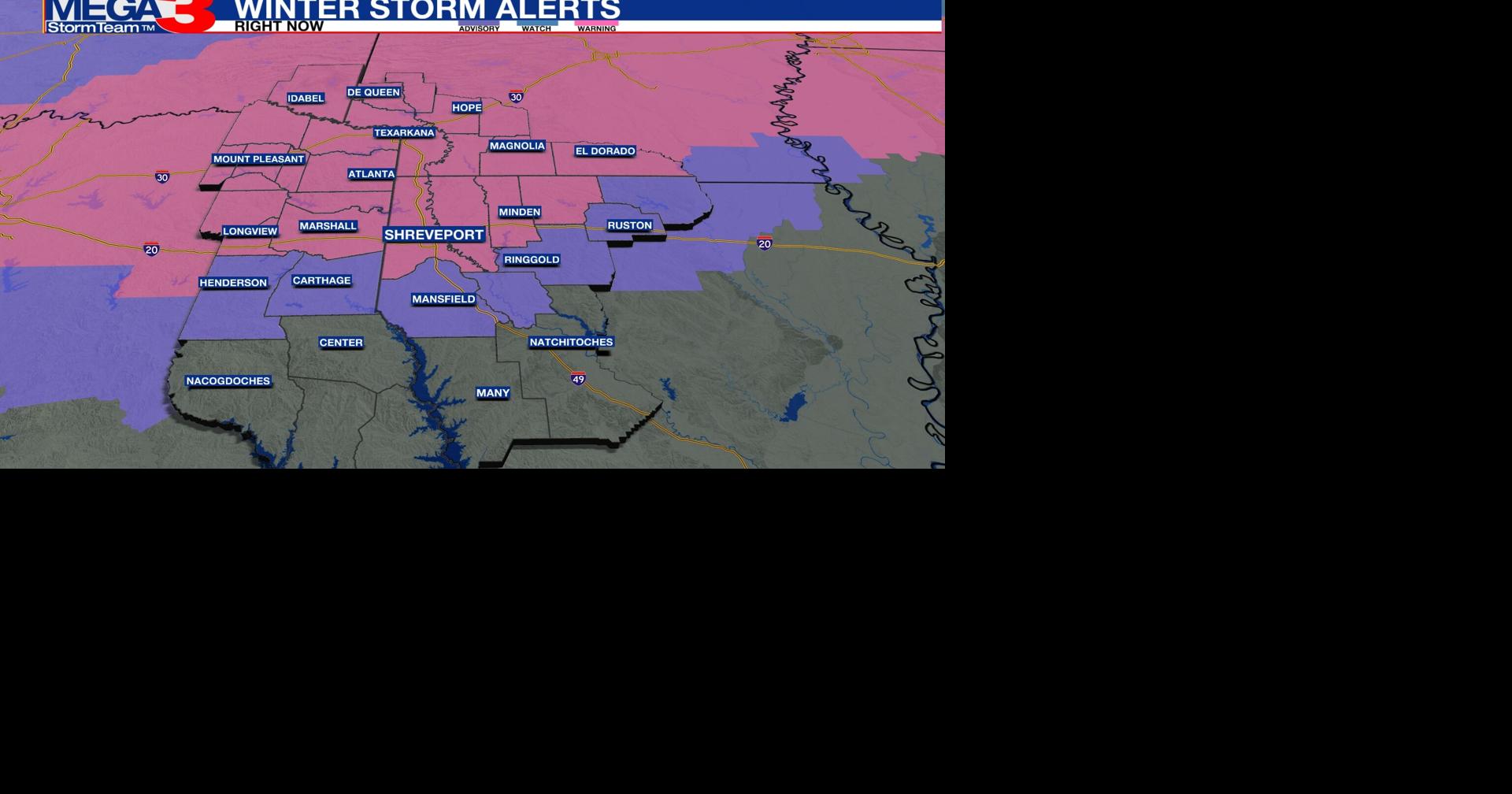 ArkLaTex in icy grip of Mother Nature | Weather Headlines | ktbs.com