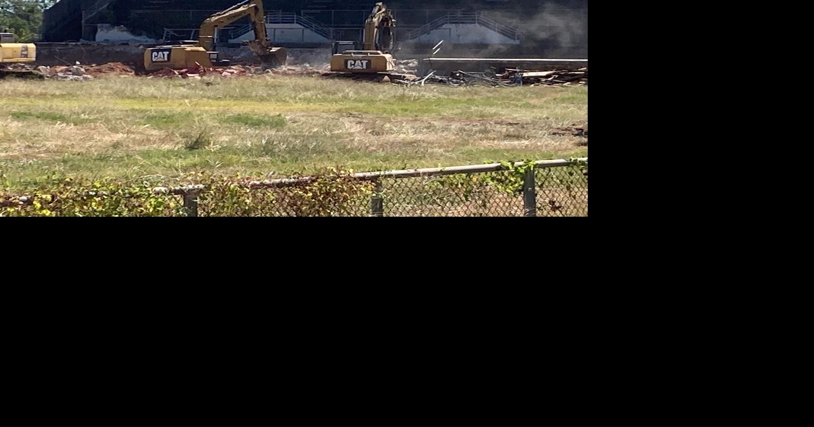 City ordered to stop demolition of Fair Grounds Field; hearing Thursday ...