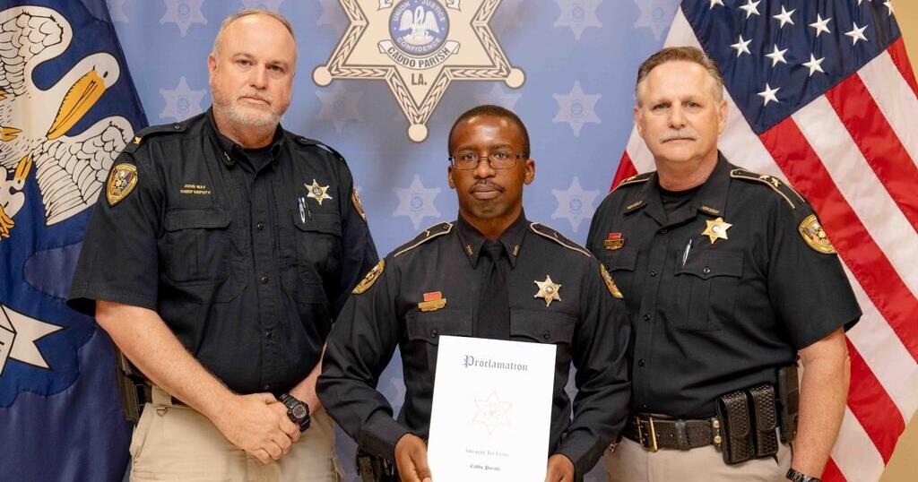 Caddo sheriff awards deputies for heroism, lifesaving acts | Community ...