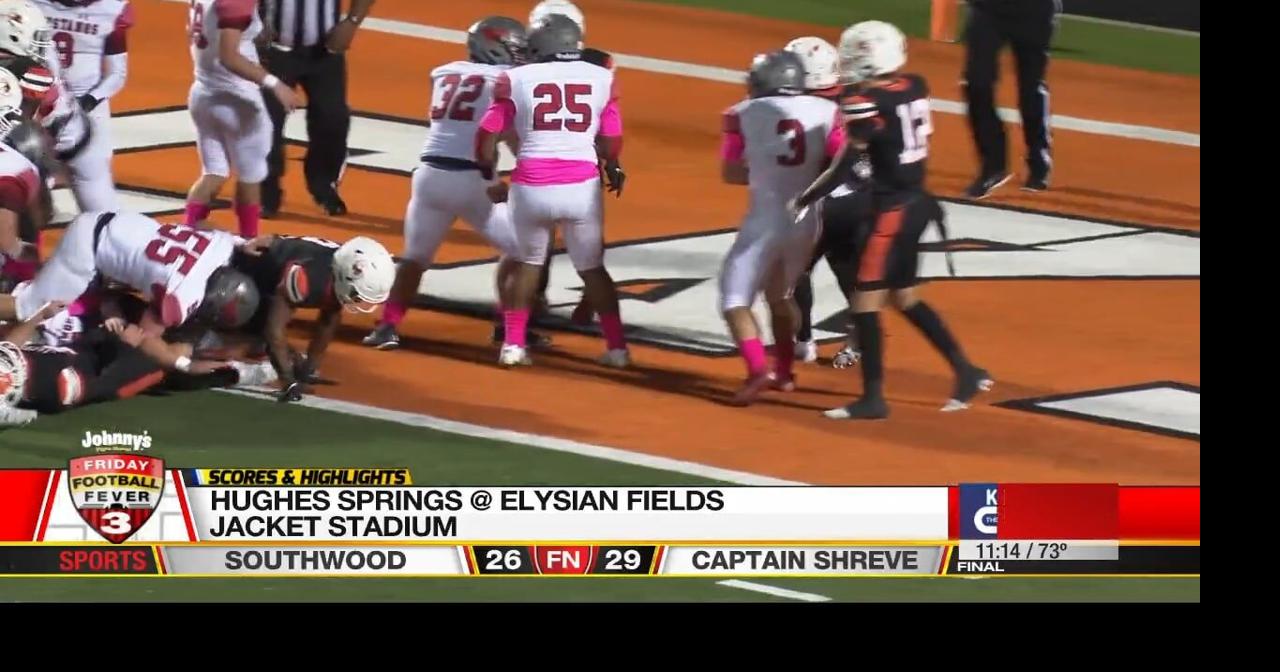 Hughes Springs @ Elysian Fields | Friday Football Fever Highlights ...