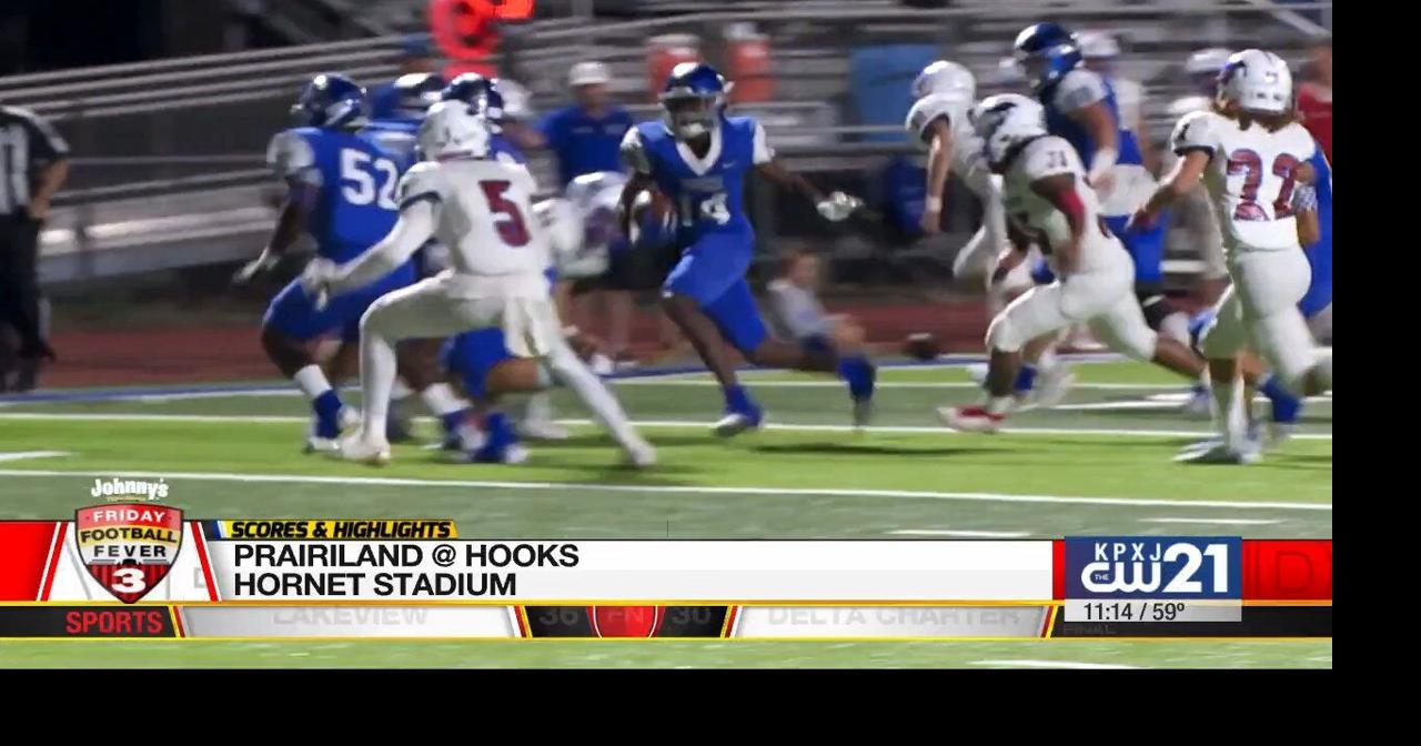 Prairiland @ Hooks | Friday Football Fever Highlights | ktbs.com
