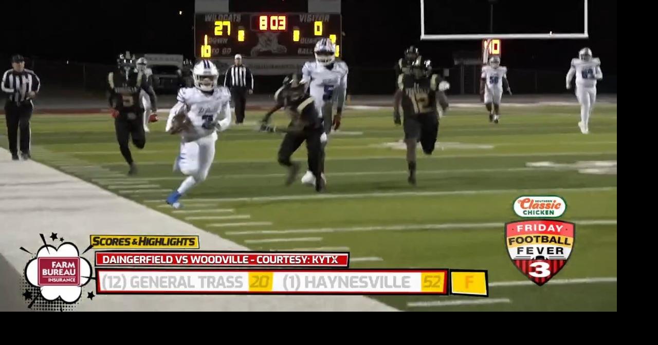 Daingerfield vs Woodville | Friday Football Fever Highlights | ktbs.com