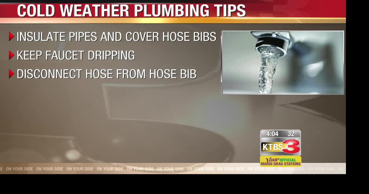 Cold Weather Plumbing Tips | News | ktbs.com