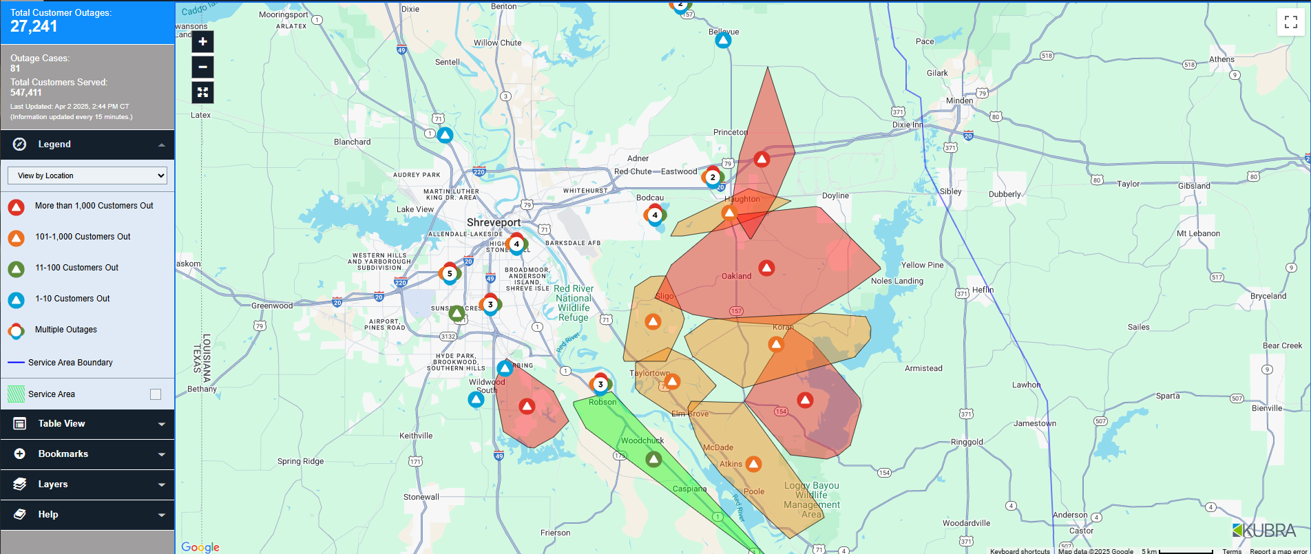 SWEPCO: Afternoon power outage was intentional | News | ktbs.com