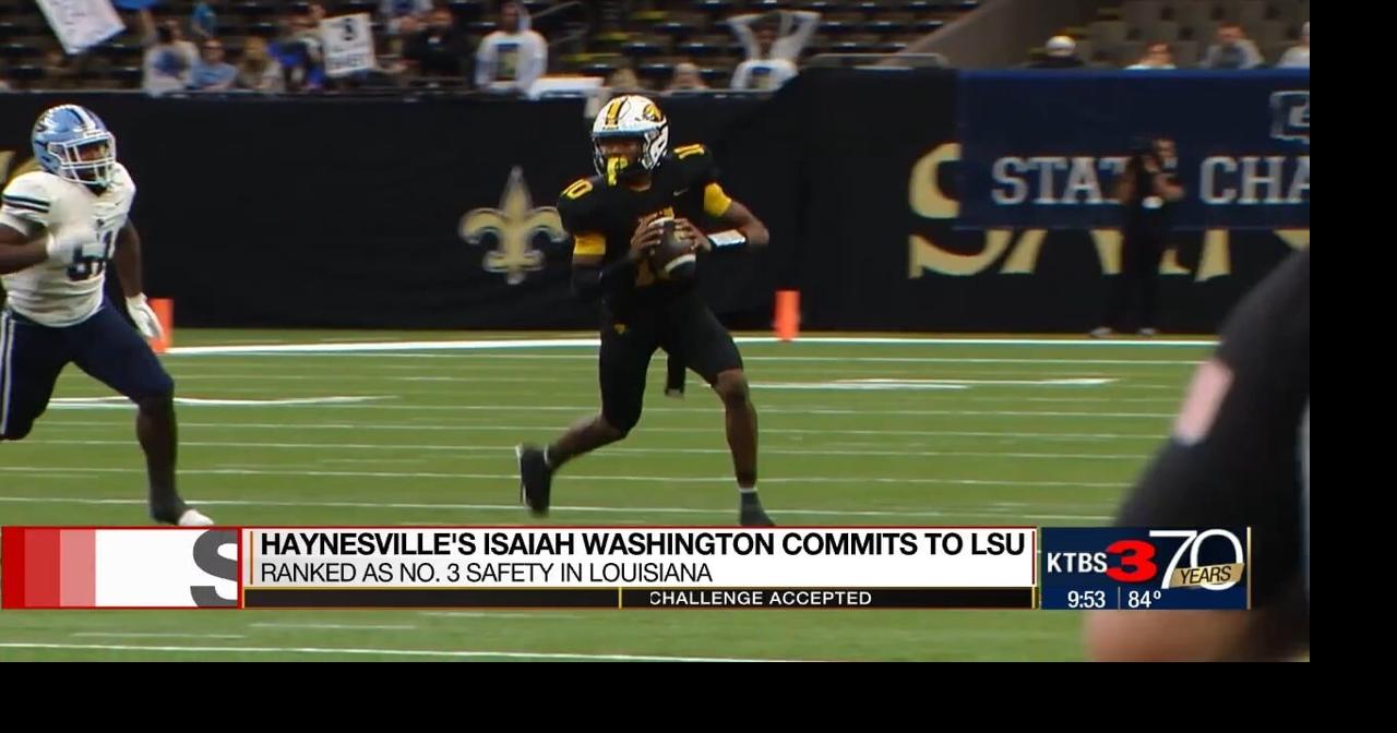 Haynesville's Isaiah Washington commits to LSU | Sports | ktbs.com