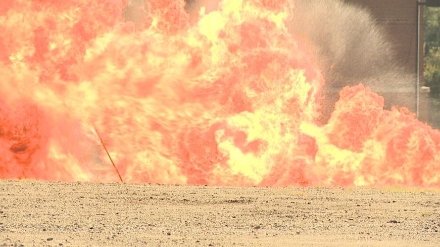 Caddo students learn about fire safety during Sparky Day | News | ktbs.com