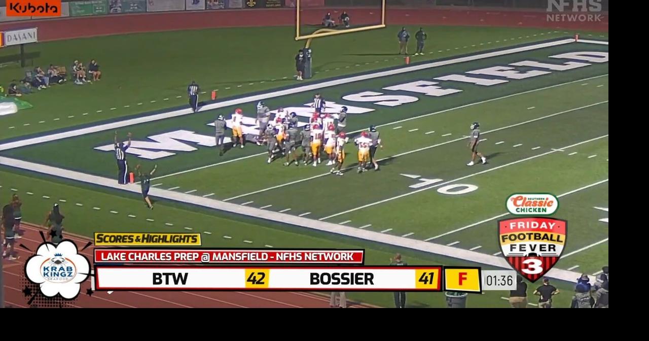 Lake Charles Prep @ Mansfield | Friday Football Fever Highlights | ktbs.com