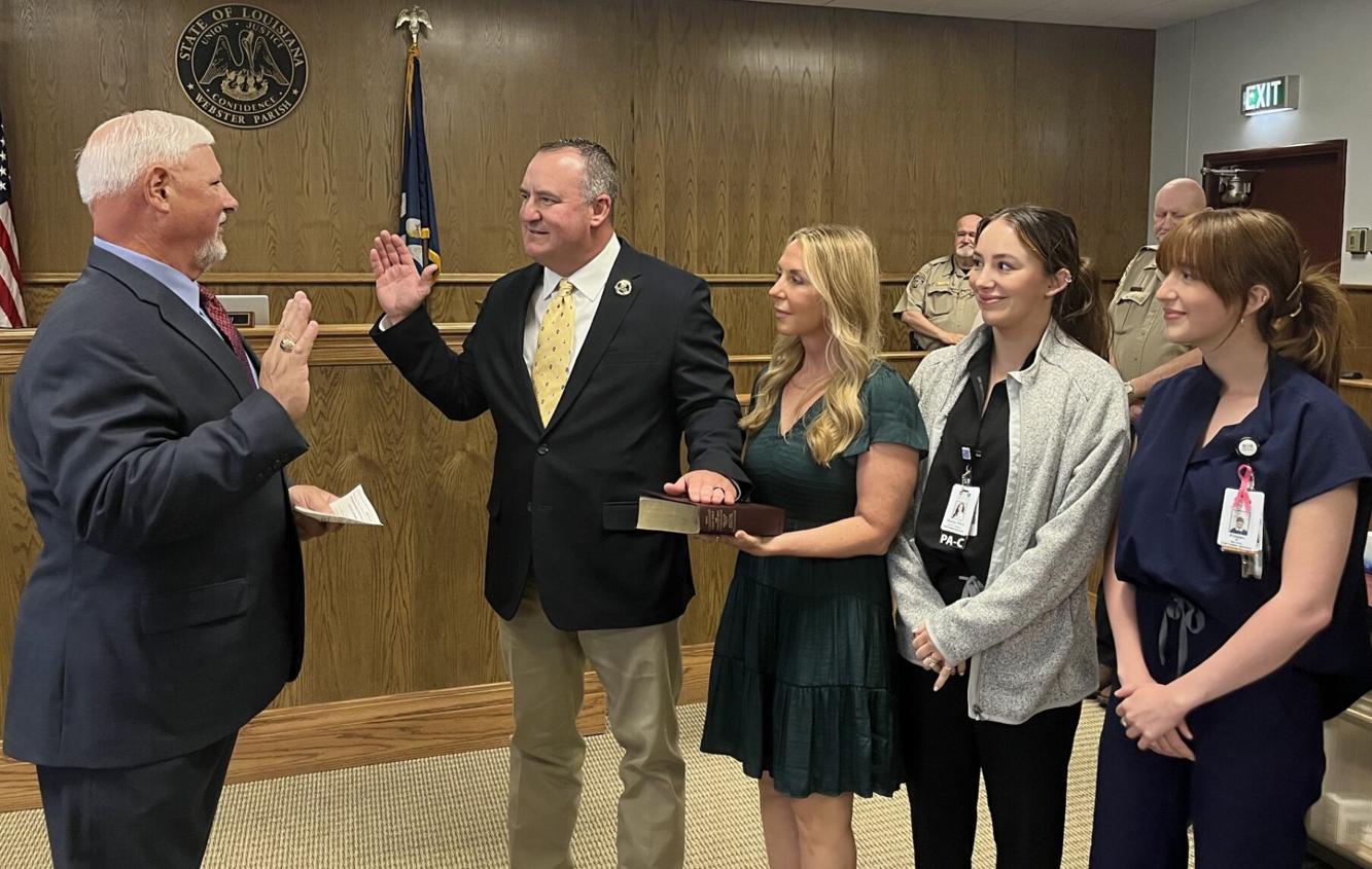 Webster Parish sheriff, others take oaths for new term | News | ktbs.com