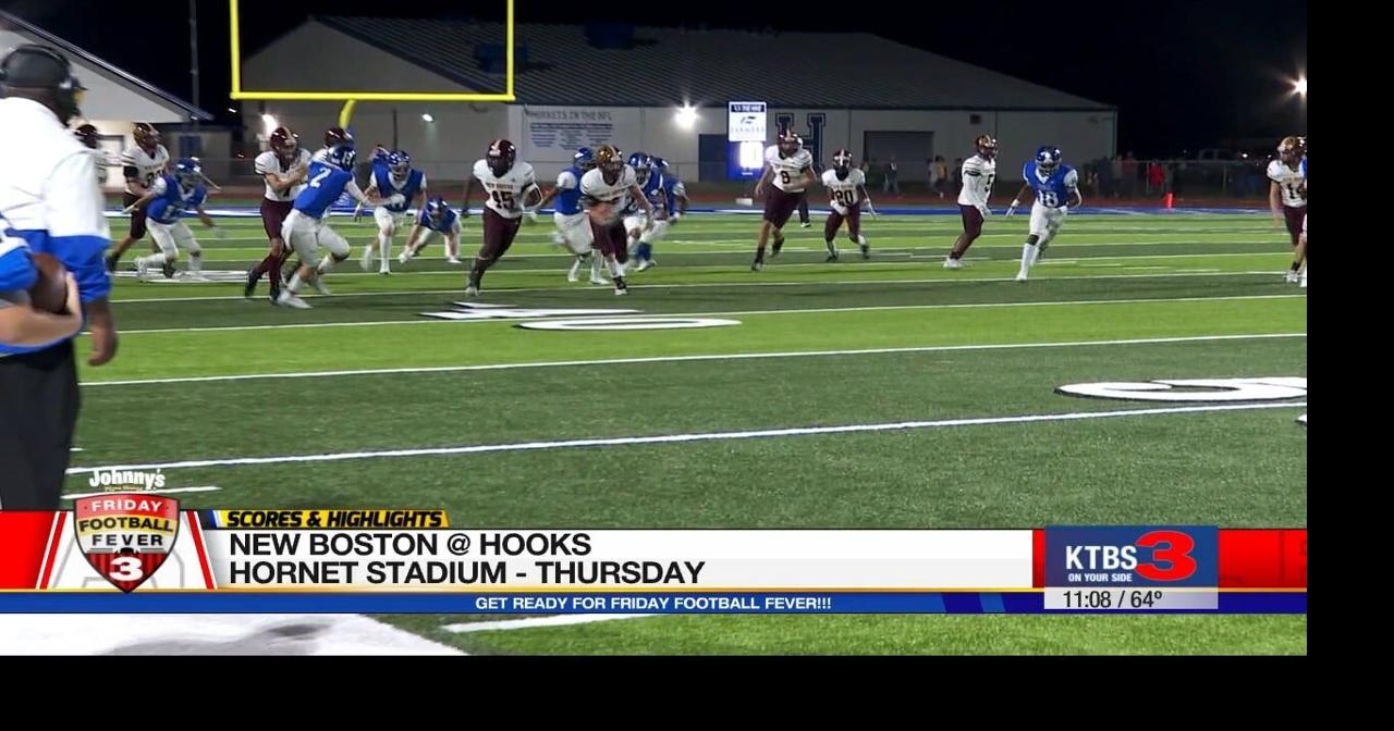 New Boston @ Hooks | Friday Football Fever Highlights | ktbs.com