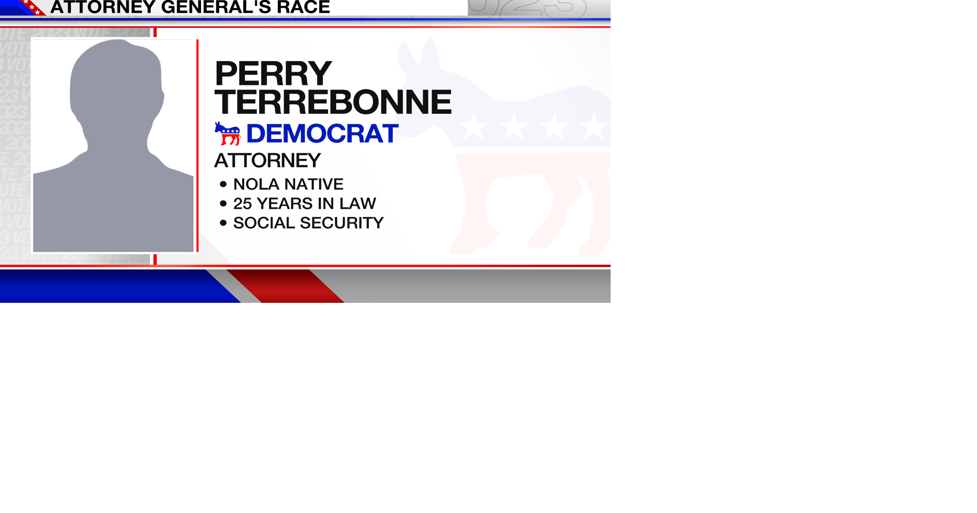 Perry Walker Terrebonne | Attorney General | ktbs.com