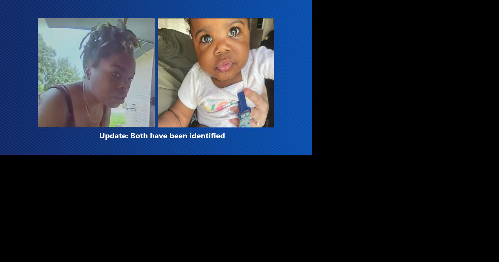 Woman who dropped infant off at stranger's home identified; child in ...