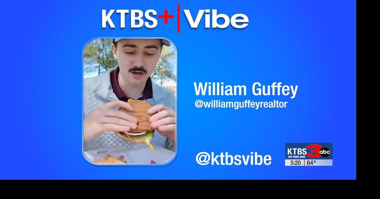 KTBS+ Vibe creator Will Guffey tries fan favorite burger spot in Minden ...
