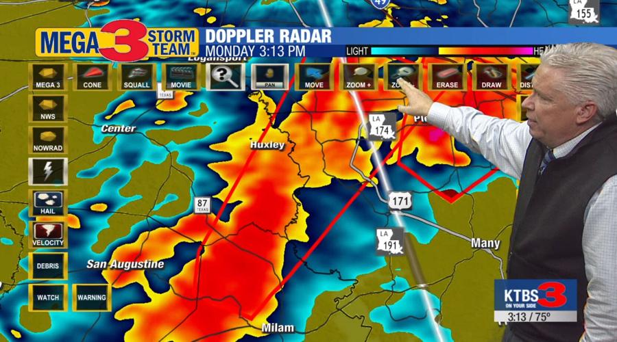 Severe weather sweeps across the ArkLaTex | Severe Weather Coverage ...