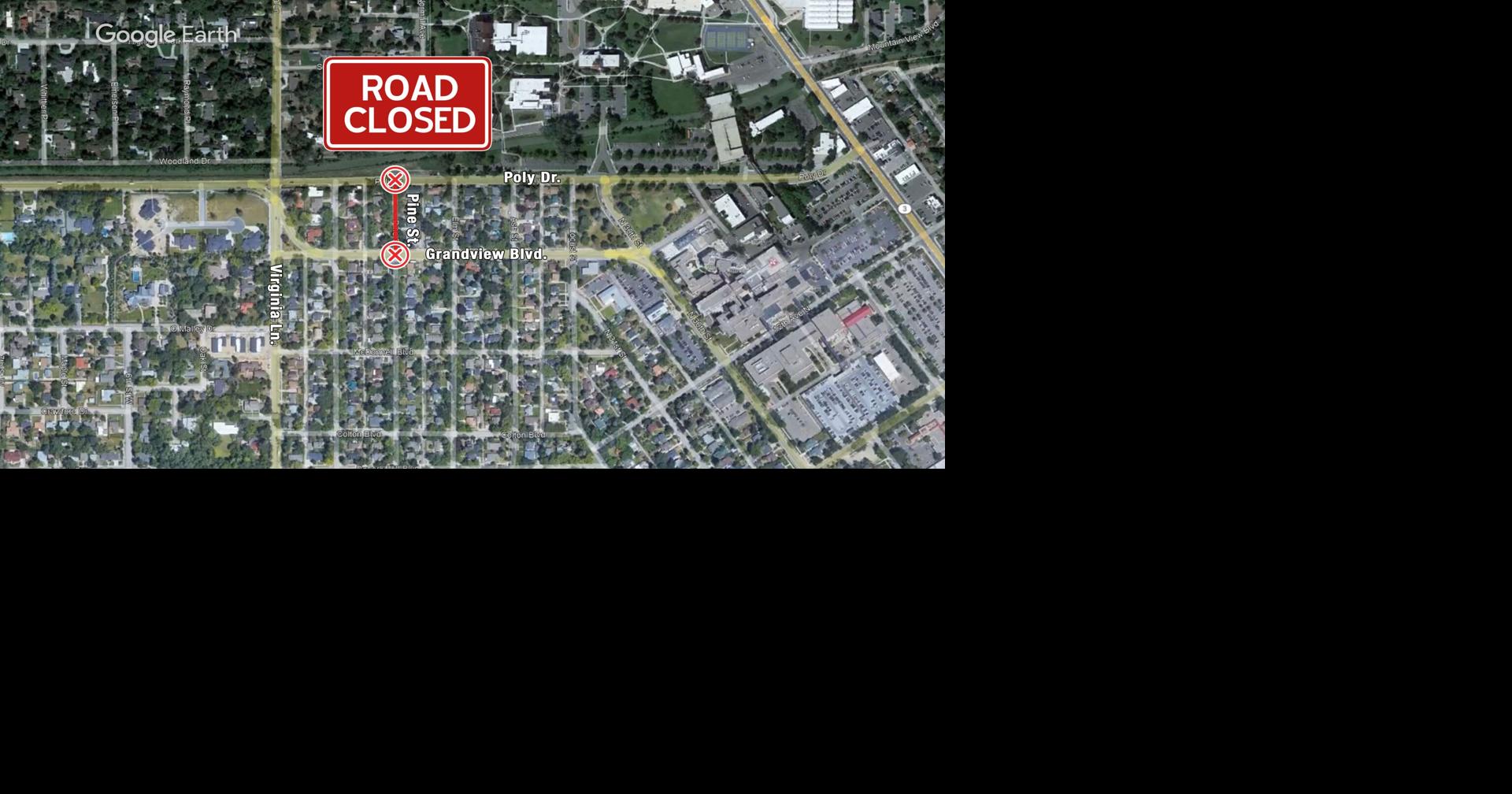 Section of Pine Street to close in Billings for street repair ...