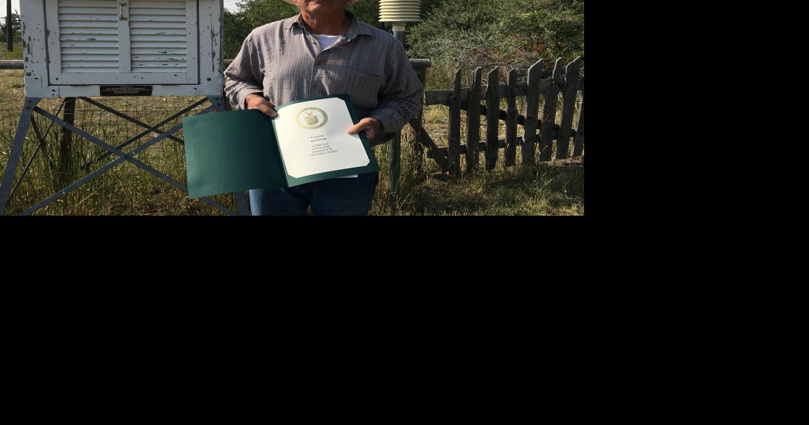 Ryegate man recognized for over 30 years of weather observations ...