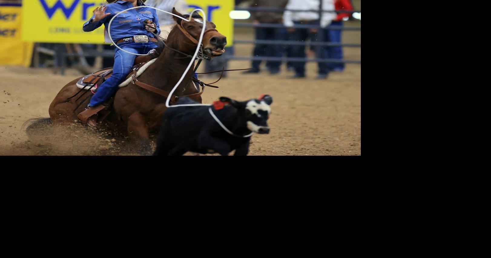 National Finals Rodeo: Belgrade native Cadee Williams wins breakaway ...